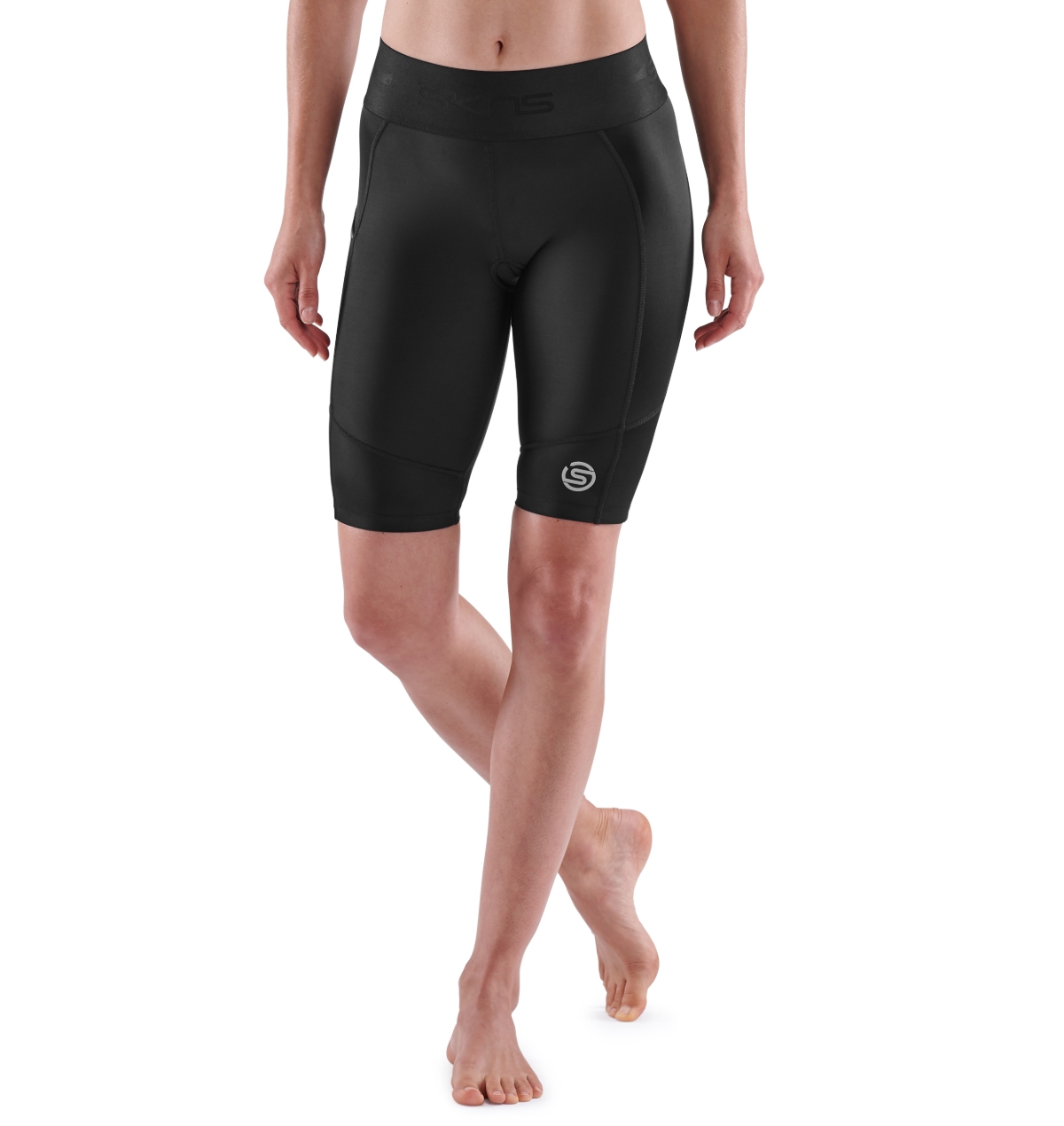 Women's SERIES-3 Half Tights - Black | Compression Tights | SKINS UK